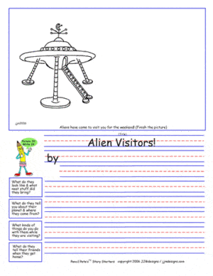 Story Starter Worksheets - Pencil Pete's Educational Software, Videos ...