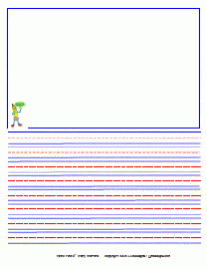 Story Starter Worksheets - Pencil Pete's Educational Software, Videos ...