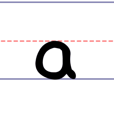 How to Write a Lowercase a