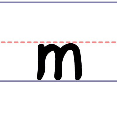 How to Write a Lowercase m