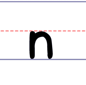 How to Write a Lowercase n
