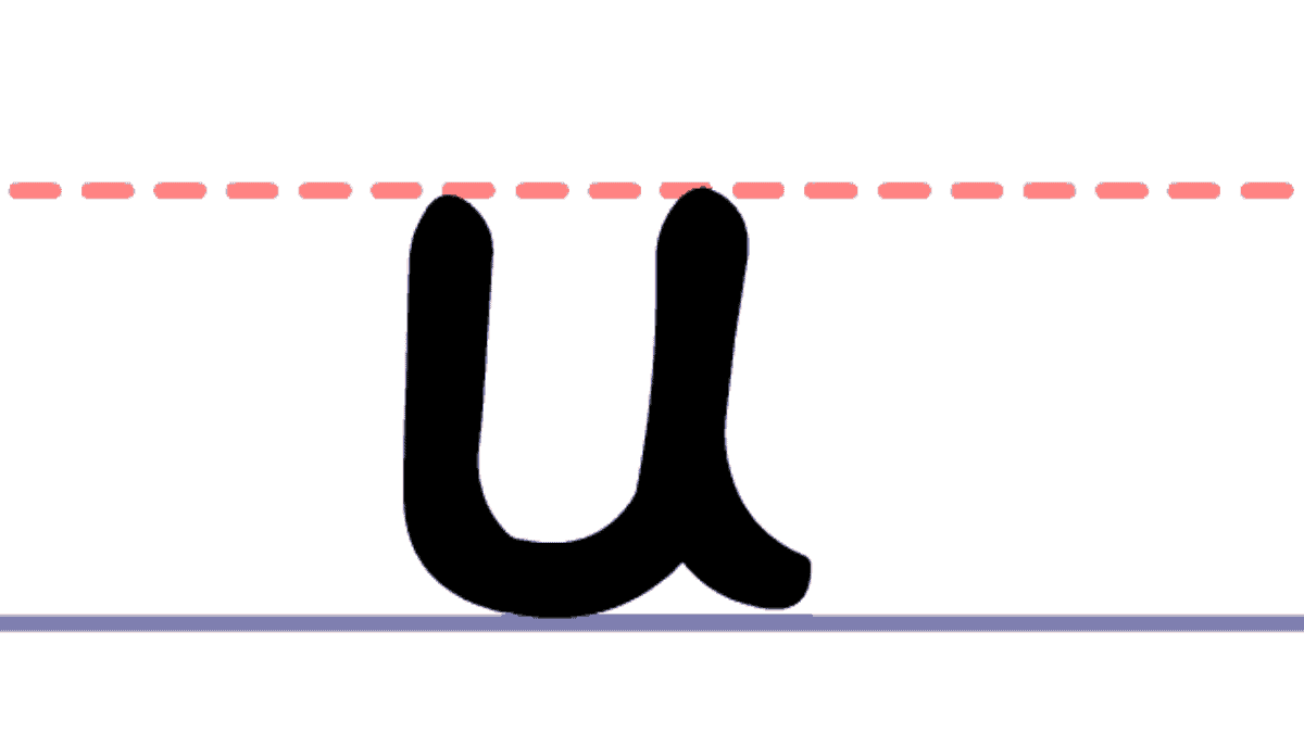 Lowercase U