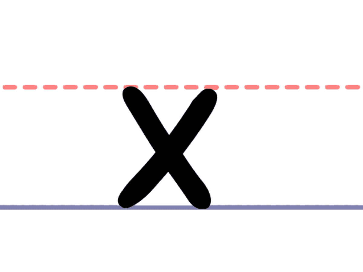 Lowercase X