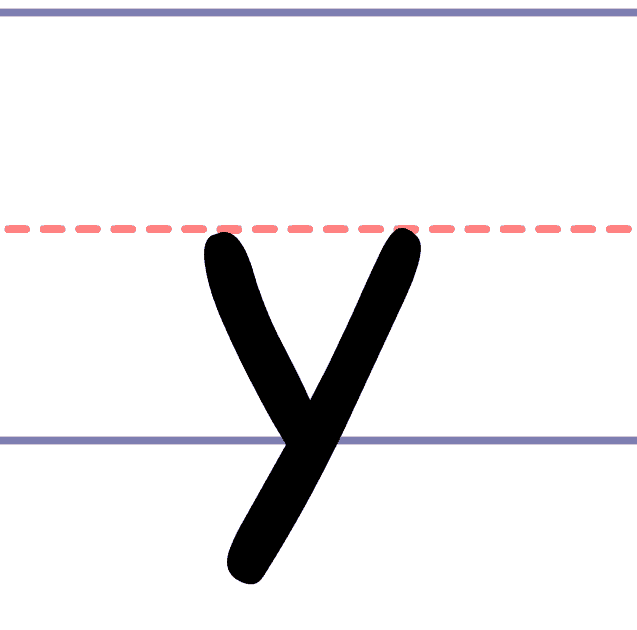 How to Write a Lowercase y