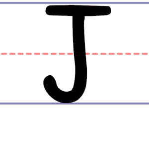 How to Write an Uppercase J