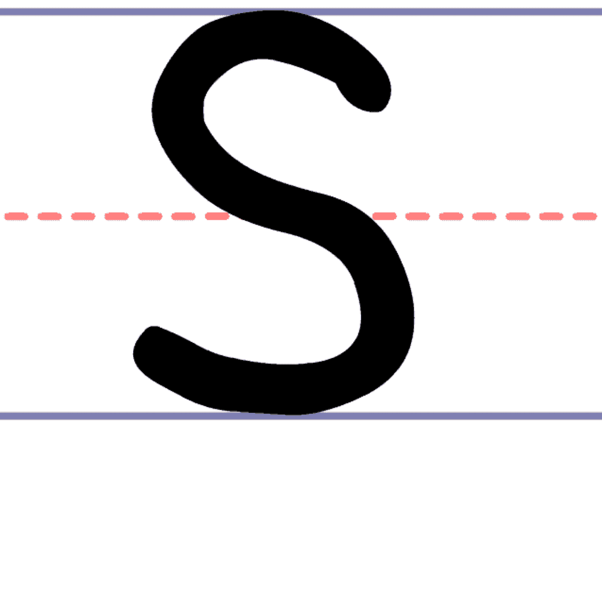 Uppercase S