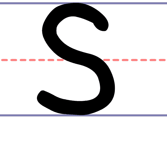 How to Write an Uppercase S
