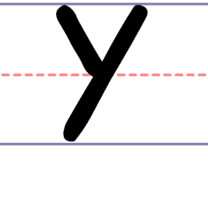 How to Write an Uppercase Y
