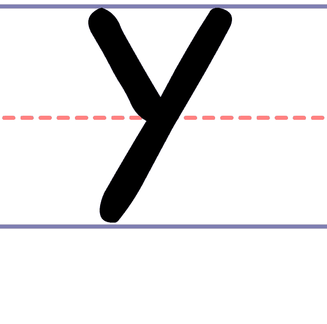 Letter Y Lowercase