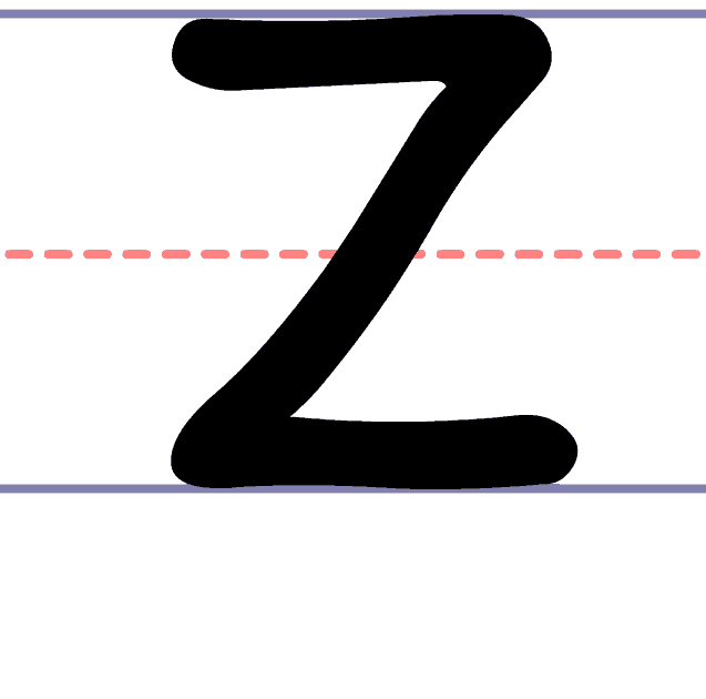 How to Write an Uppercase Z