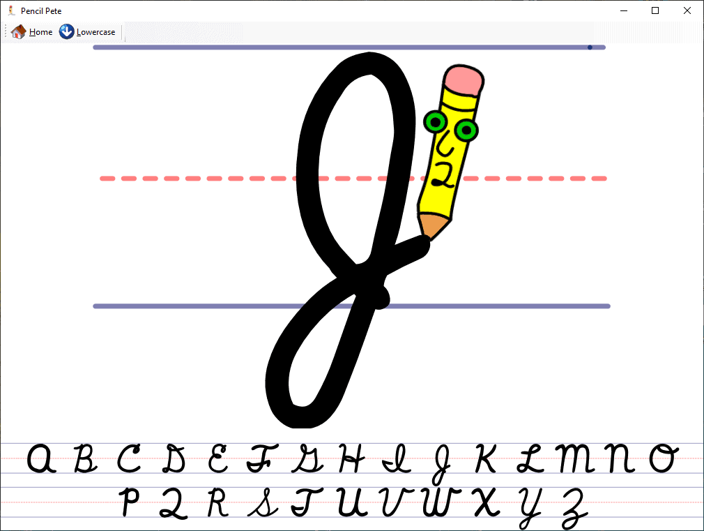 Cursive Writing Software Pencil Pete s Educational Software Videos Cursive Writing Software Pencil Pete s Educational Software Videos